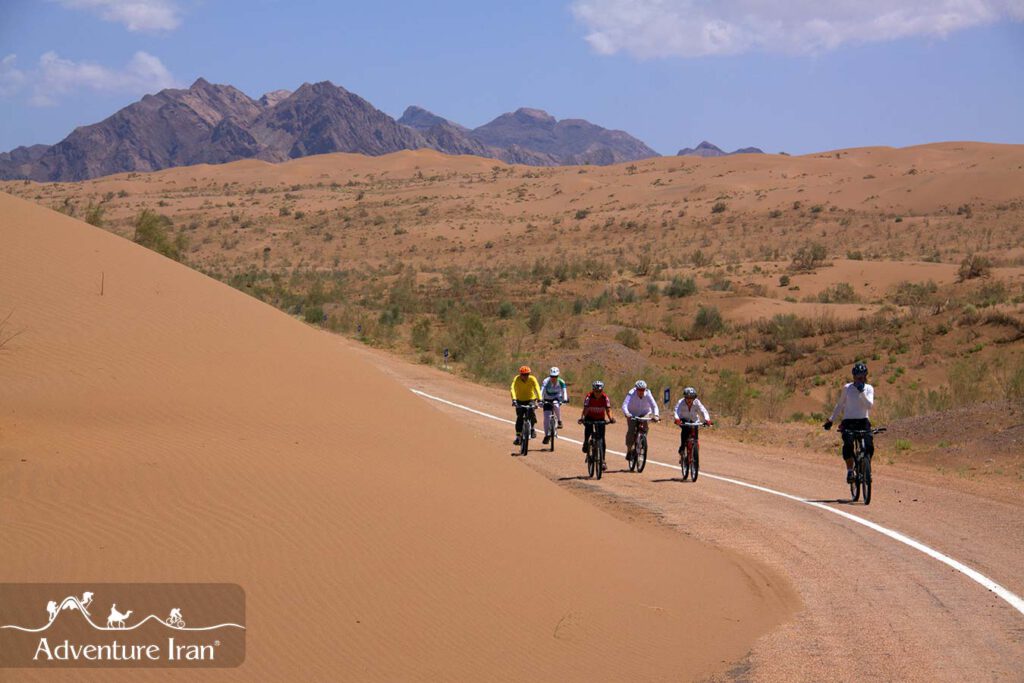 Cycling Through IRAN'S Dasht-e Kavir (CENTRAL DESERT) - ADVENTURE IRAN ...