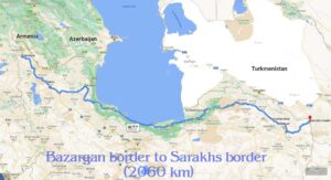 Iran country size and borders length - ADVENTURE IRAN Official Website ...