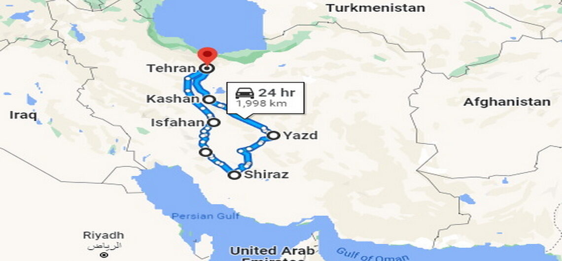 Iran major Touristic Destinations - ADVENTURE IRAN - Active Iranian ...