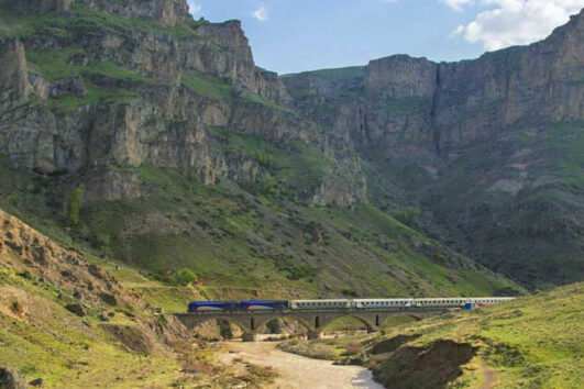 Iran Northeast Train Railway Route Tour - ADVENTURE IRAN Official ...