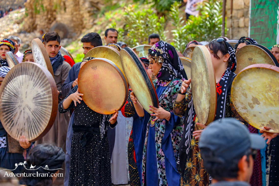 Kurdish Festival of Pir Shaliar in Uraman Takht - ADVENTURE IRAN ...