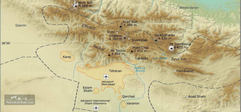 Top Tehran Mountains and Trekking Trails - ADVENTURE IRAN Official ...